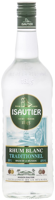 Rhum Blanc Traditionnel 40° Isautier 1l :: france-asia-lons
